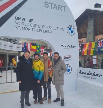 Kandahar sponsert Bobbahn St. Moritz - Shoez
